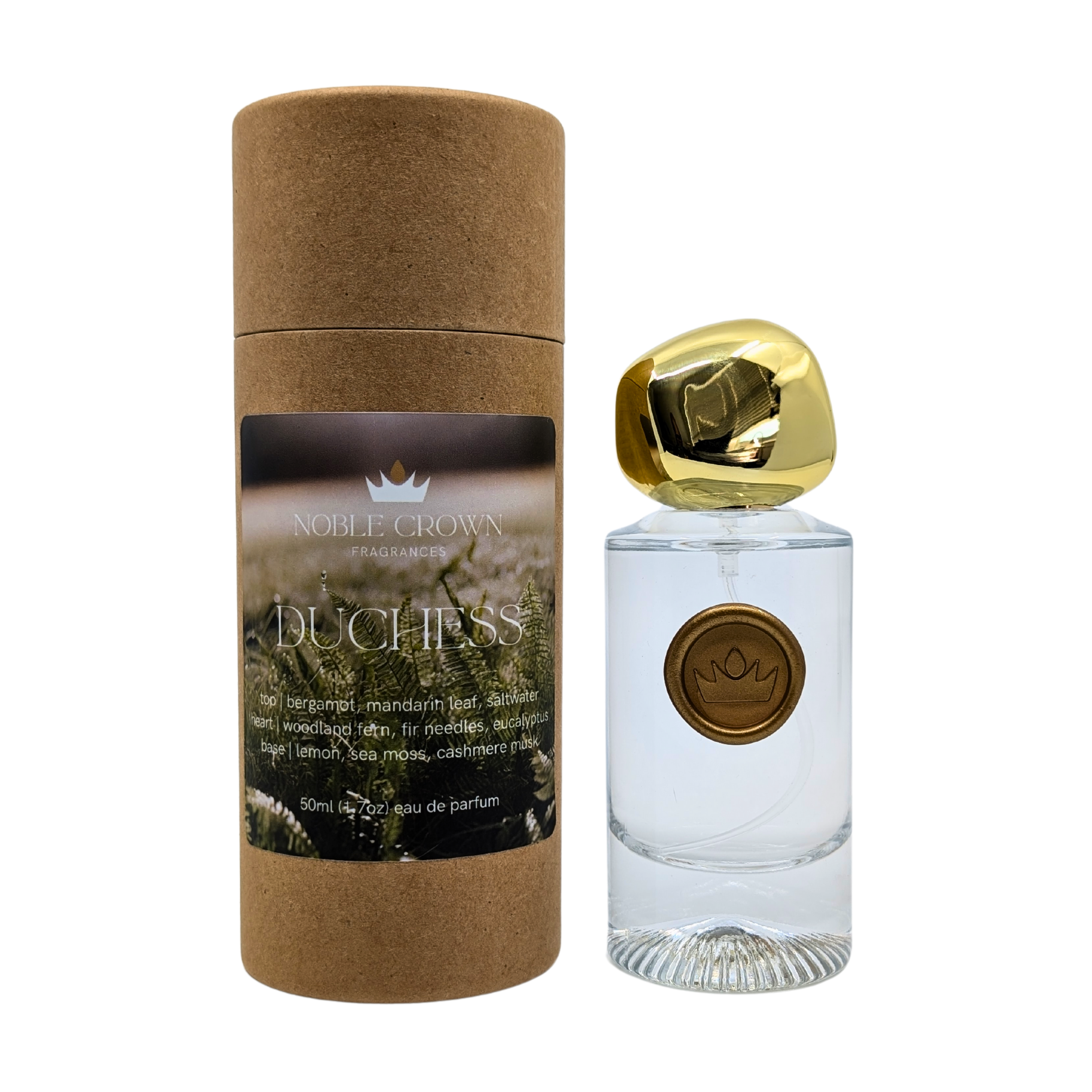 Noble Crown Fragrances | Duchess Perfume - fern bergamot lemon moss